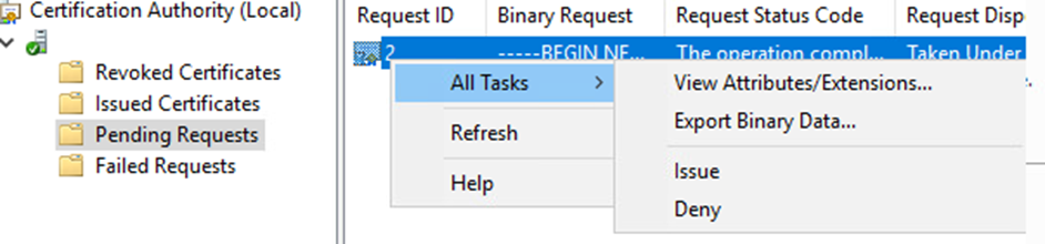 Creating a new Certificate Authority with offline root – Tech Dad