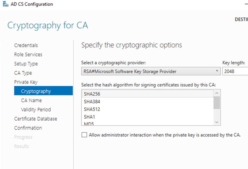 Creating a new Certificate Authority with offline root – Tech Dad